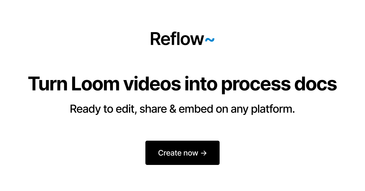 Reflow